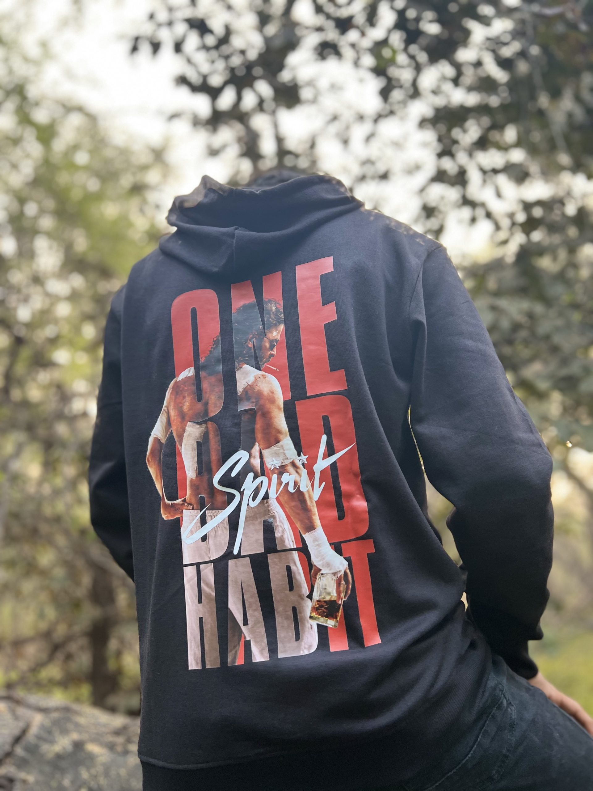 Spirit Black Hoodie - Tolly-Wear