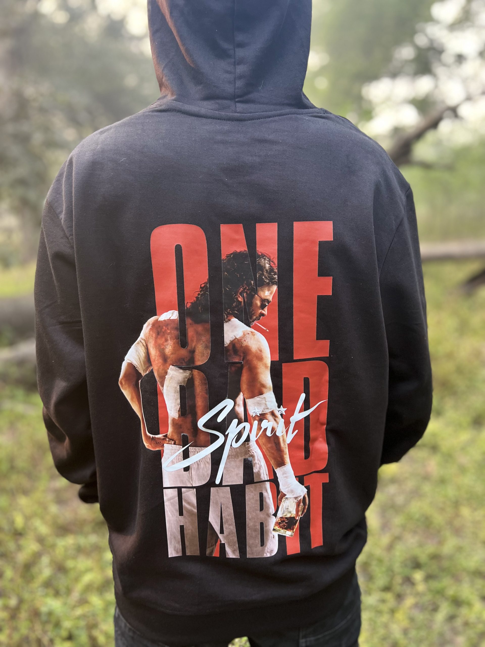 Spirit Black Hoodie - Tolly-Wear